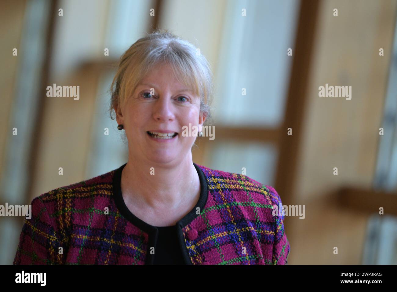 Edinburgh Scotland, UK 05 March 2024. Deputy First Minister Shona ...