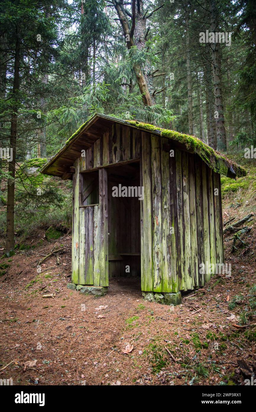 Old wooden shack - Waldviertel, Naturpark Scheiben (Bad Großpertholz ...