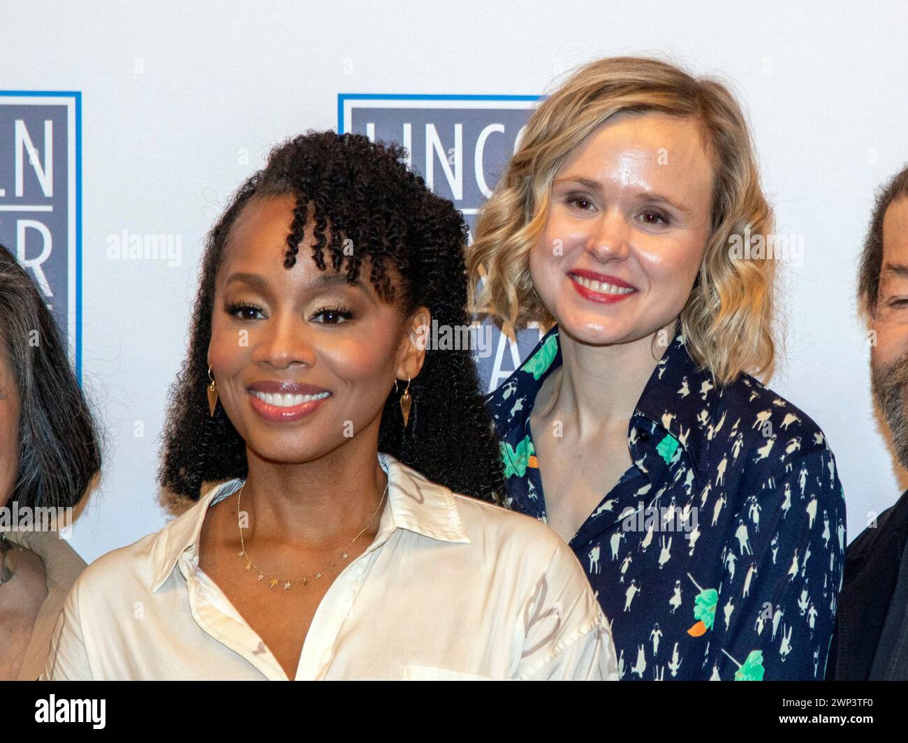 Actors Anika Noni Rose, left, and Alison Pill pose together during the ...