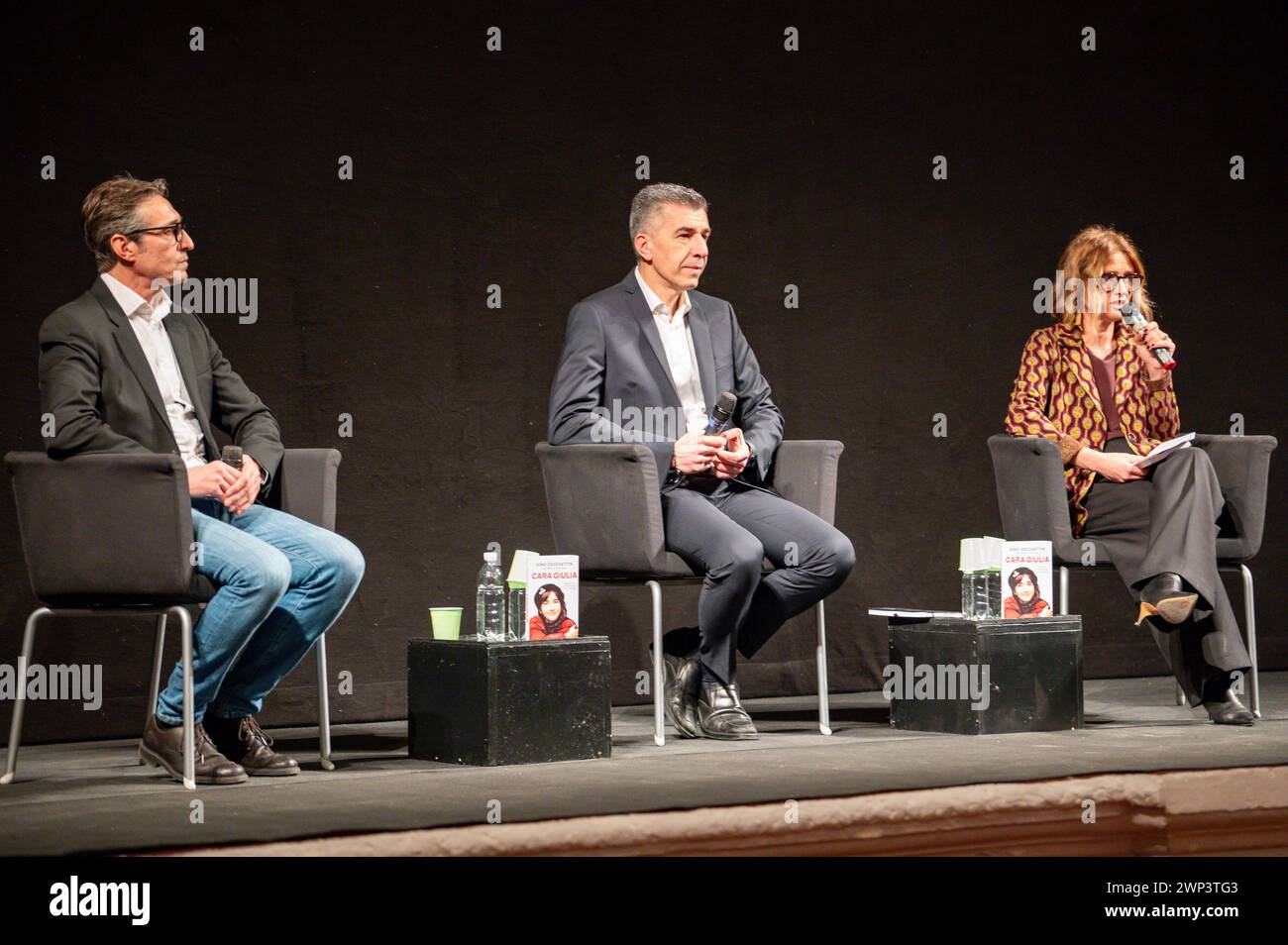 Padova, Italy. 05th Mar, 2024. Marco Franzoso, writer and author of the ...