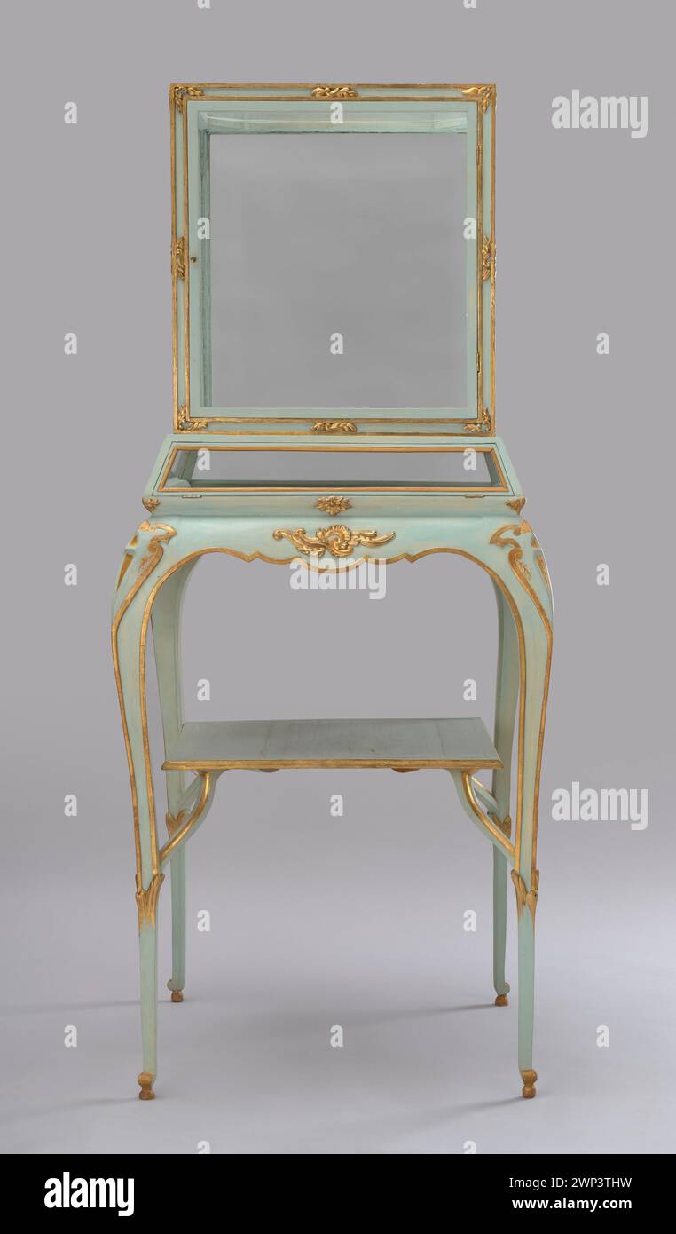 This 19th-century cabinet exemplifies European furniture design ...