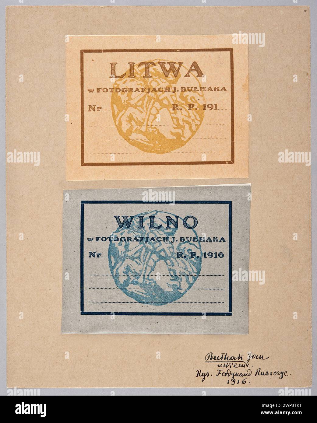 Photographs by J. Bu Haka in 1916 capturing scenes of Lithuania and ...