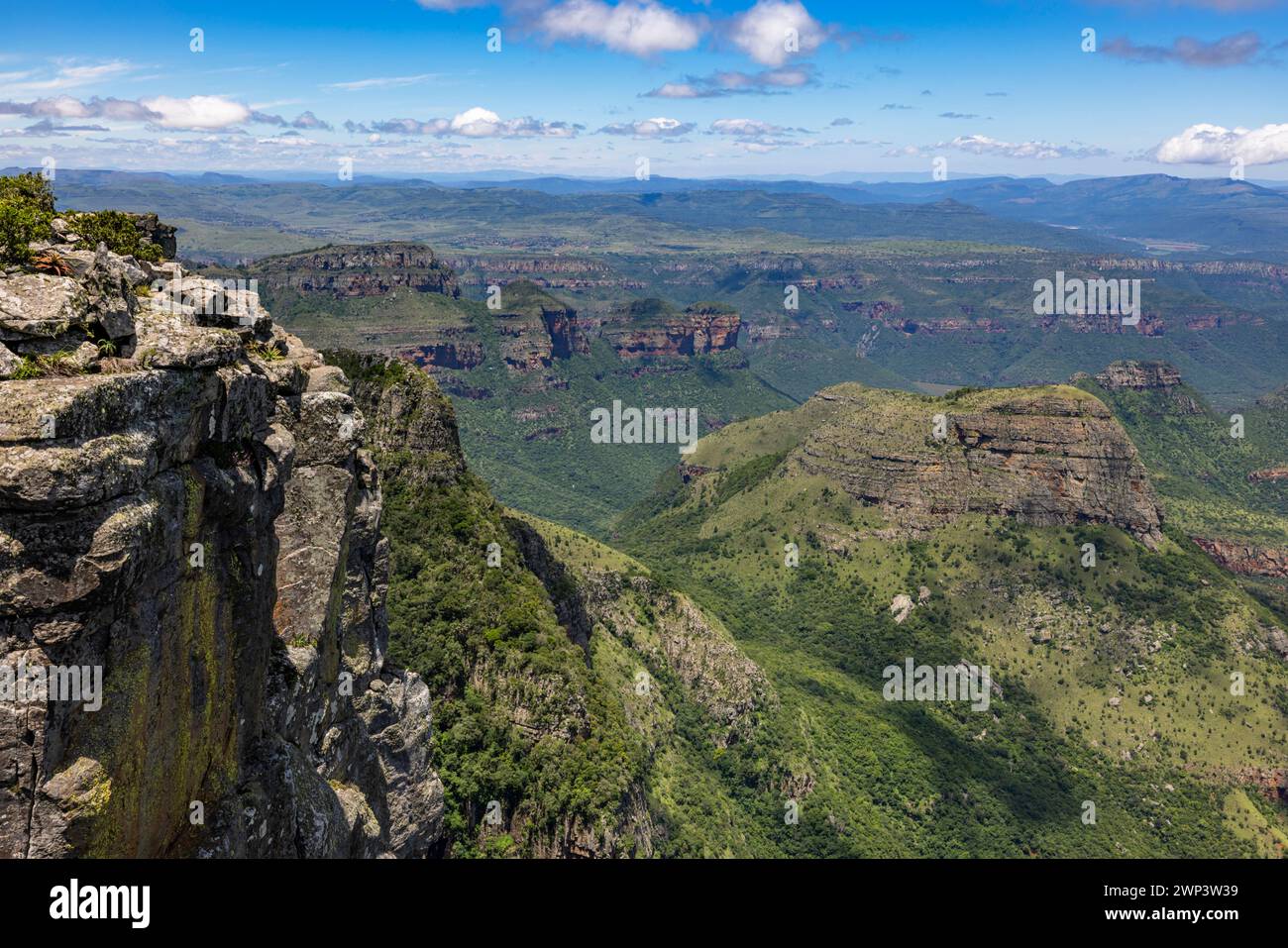 View of Blyde River Canyon from Mariepskop South Africa Stock Photo - Alamy