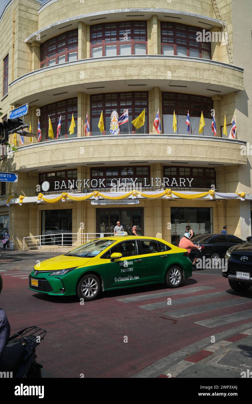 Bangkok City Library in Bangkok Thailand Stock Photo - Alamy