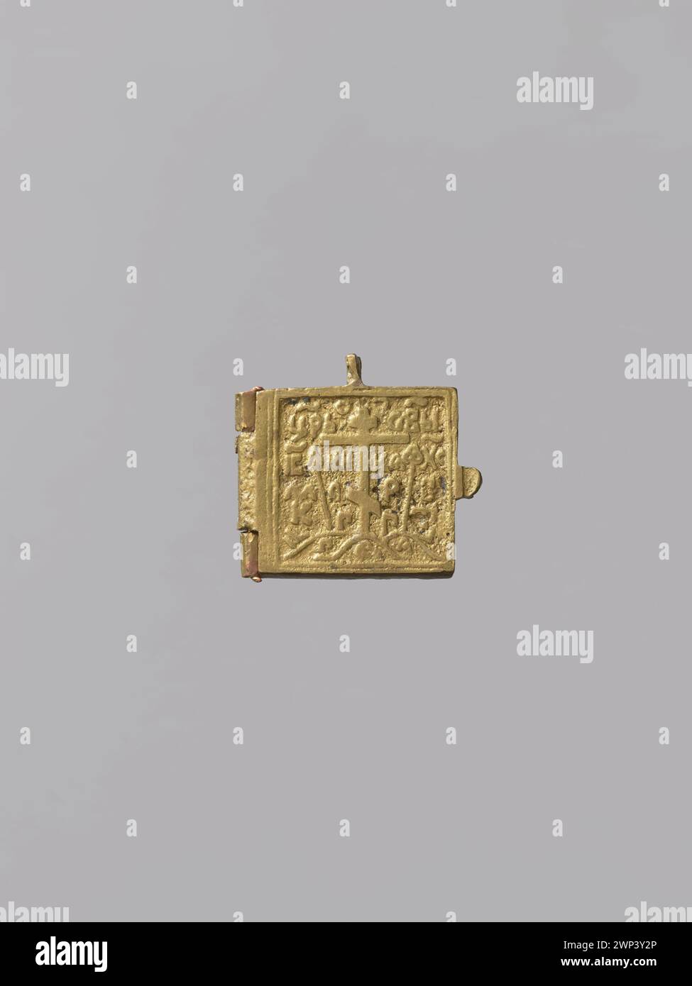 Diptych showing the Old Testament Trinity and Our Lady, from an unknown ...