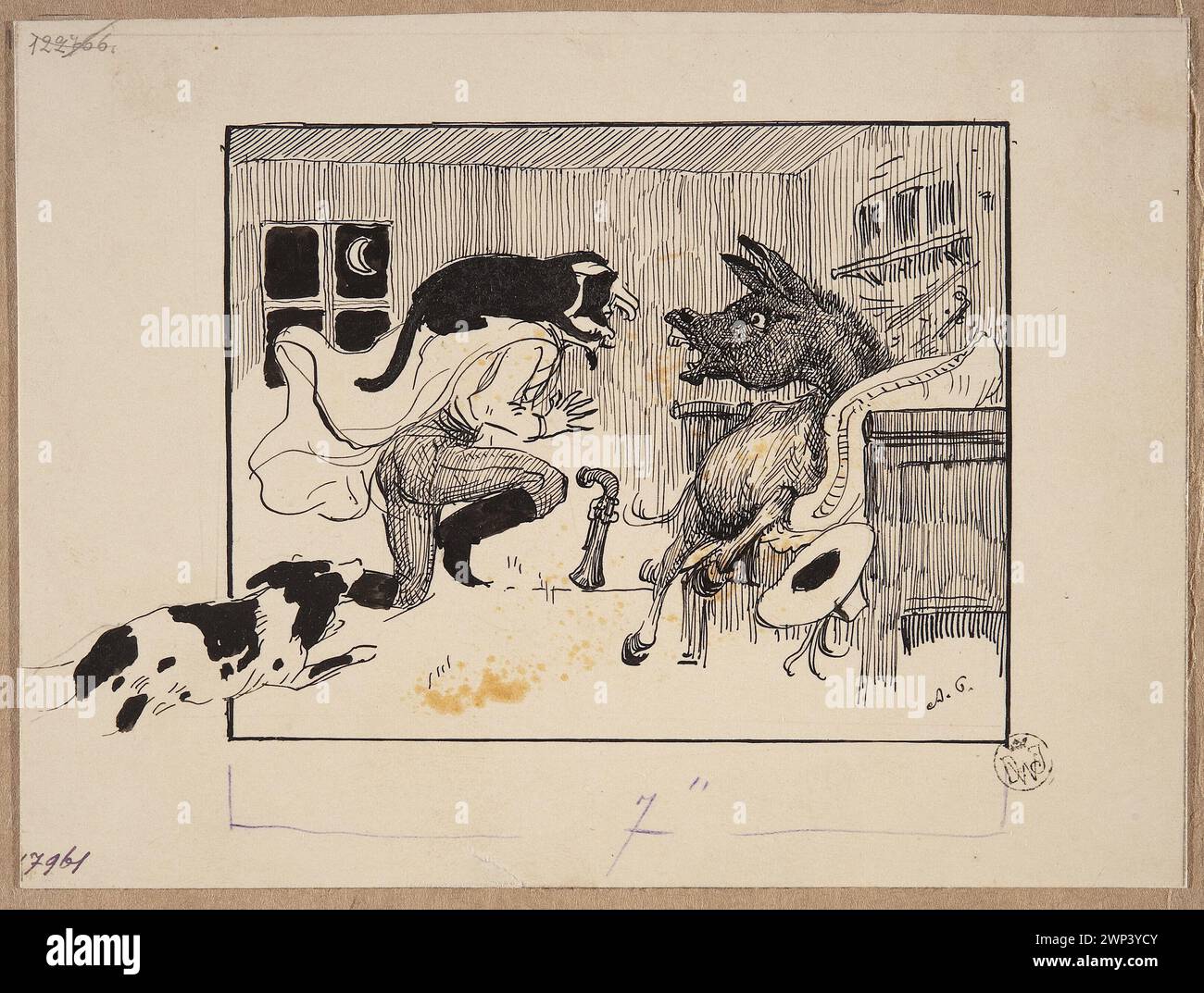 Image of cat 1924 hi-res stock photography and images - Alamy