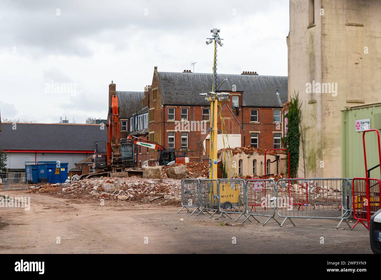 Demolition of historic Nazareth House in Southend, Essex, former ...