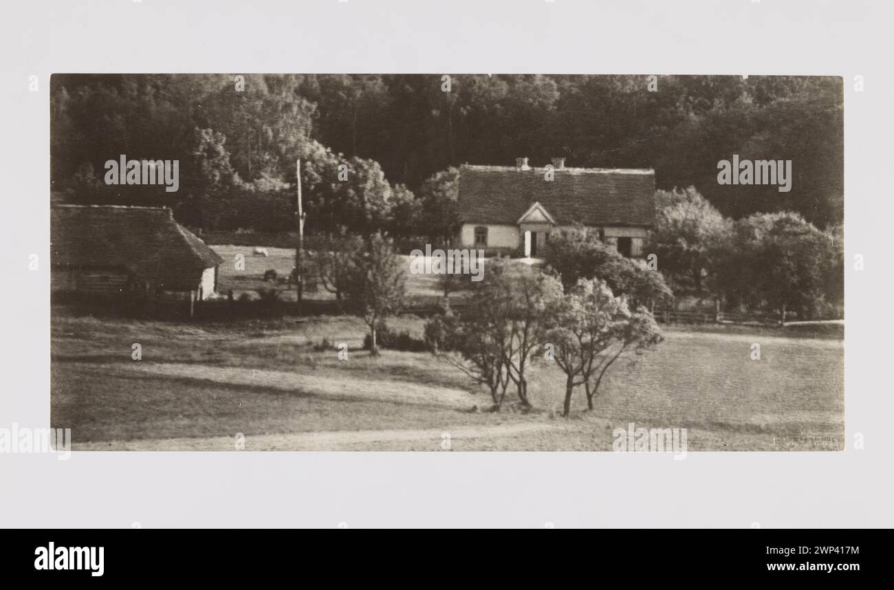 Photograph of a location in Nowogródzkie by Jan Bułhak, documenting ...