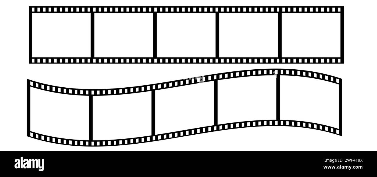 Retro film, great design for any purposes. Old retro cinema movie strip ...
