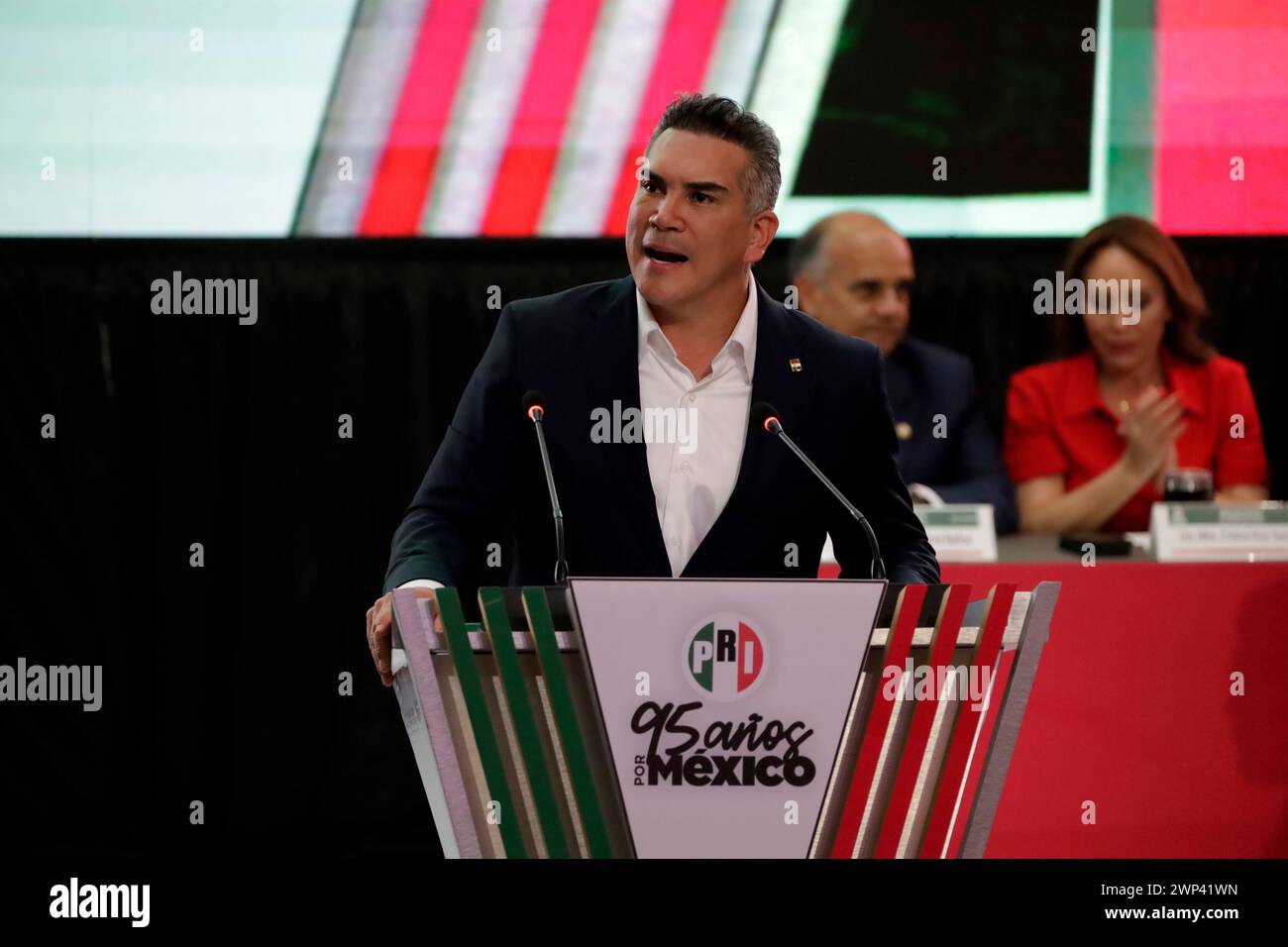 March 4, 2024, Mexico City, Mexico: Leader of the Institutional ...
