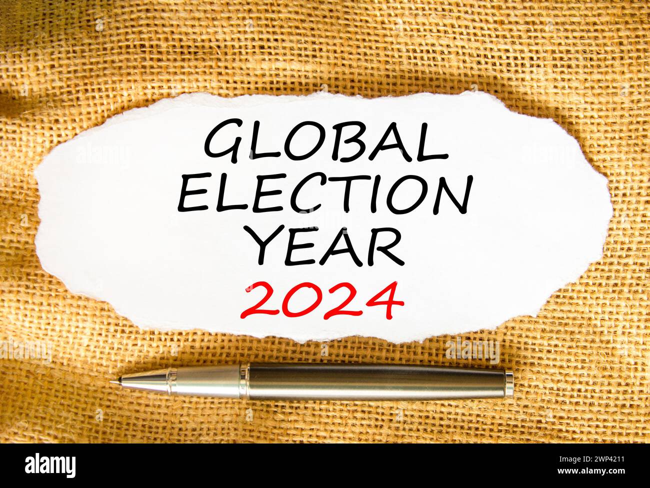 Global election year 2024 symbol. Concept words Global election year ...
