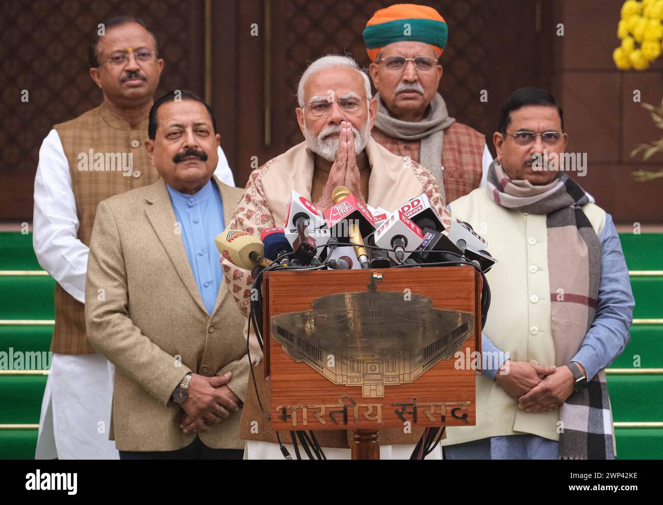 Prime Minister Narendra Modi at the Budget Session - Parliament Prime ...