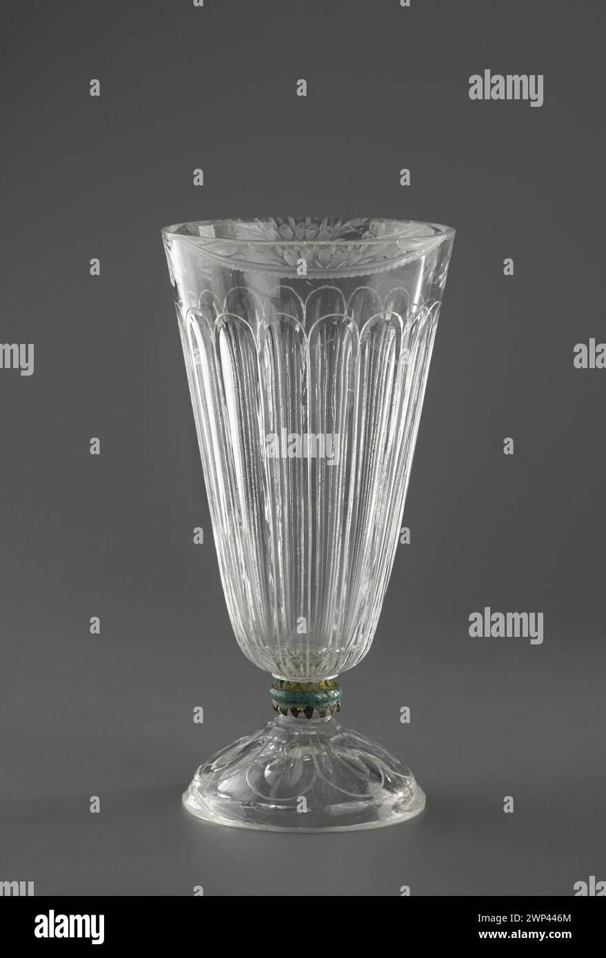 17th-century goblets decorated with enamel, flowers, and fruit ...