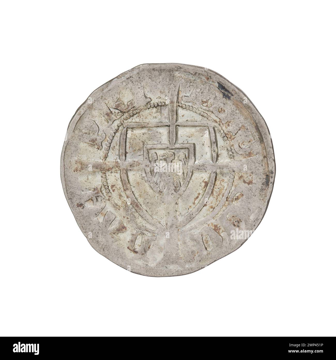 Coin or medallion known as the Shah of the Cross issued during Micha ...
