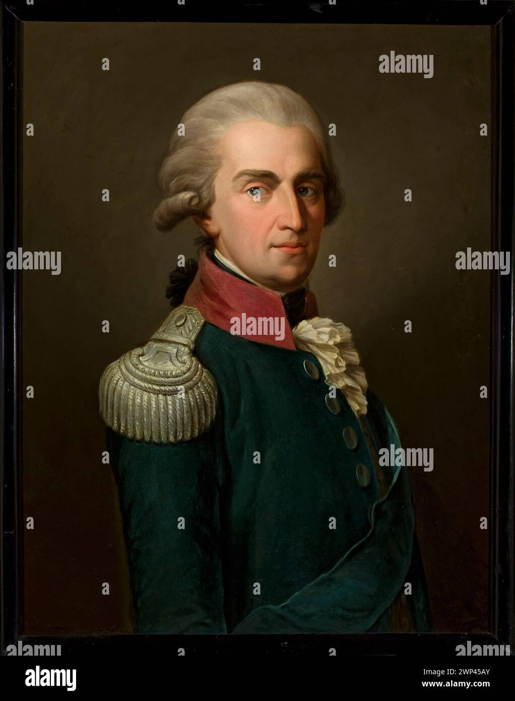 Portrait of Fryderyk August, Warsaw book; Graff, Anton (1736-1813 ...