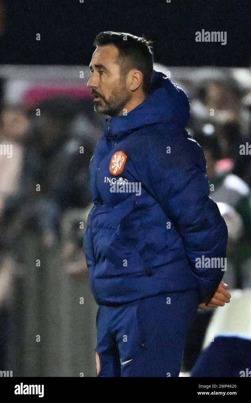 Bilzen, Belgium. 05th Mar, 2024. Pieter Schrassert Bert, head coach of ...