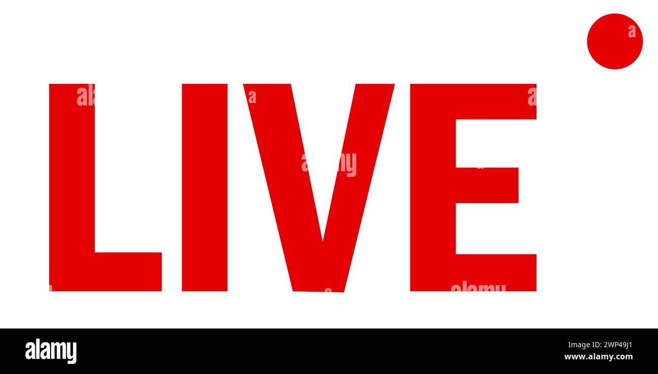 Red live frame, great design for any purposes. Online video. Video ...