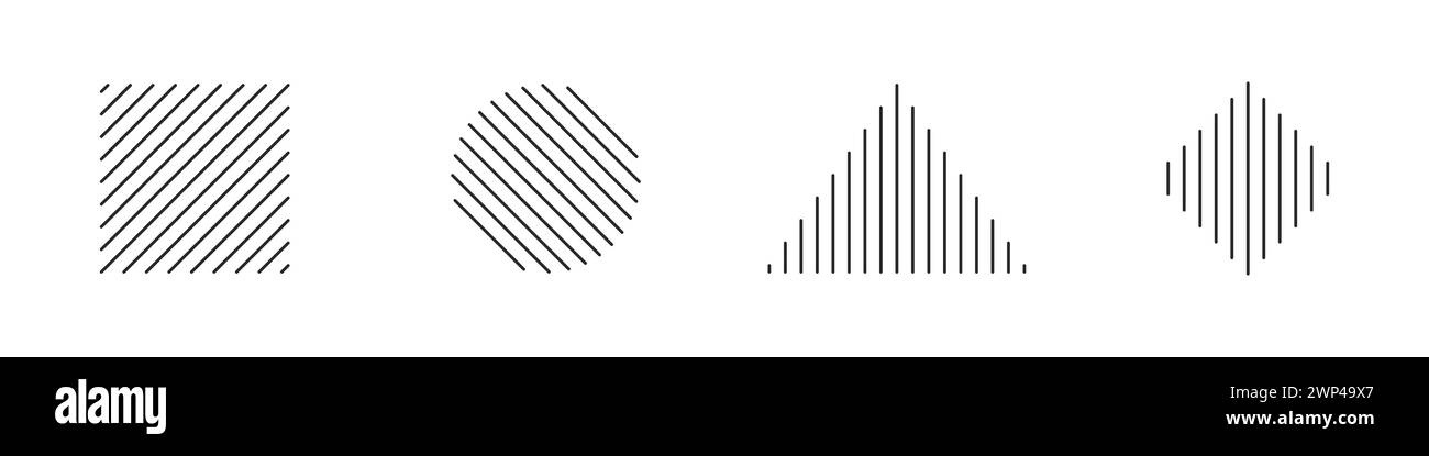 Linear shapes hi-res stock photography and images - Alamy