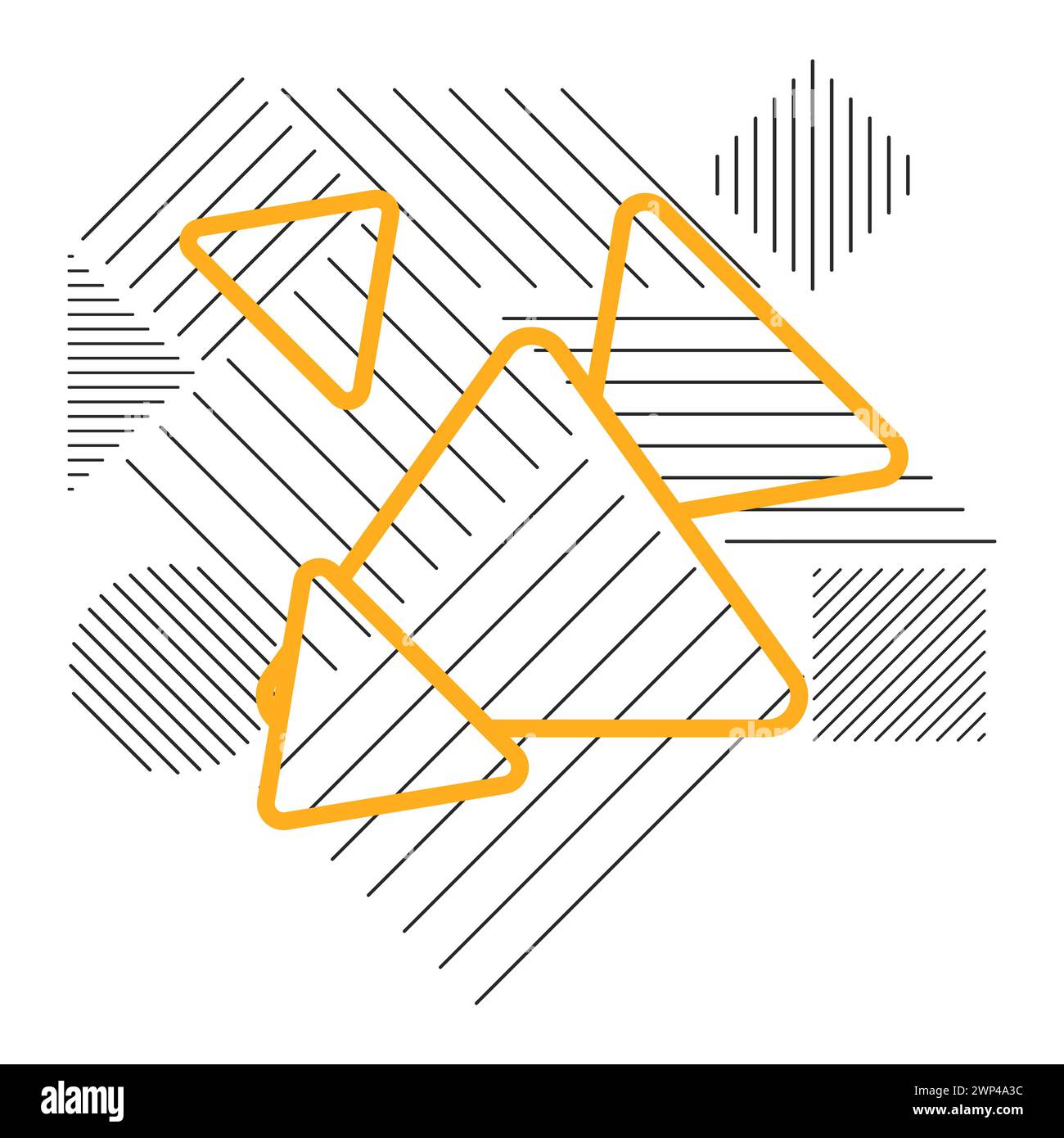 Lines intersect background vector. Concept background for your logo ...