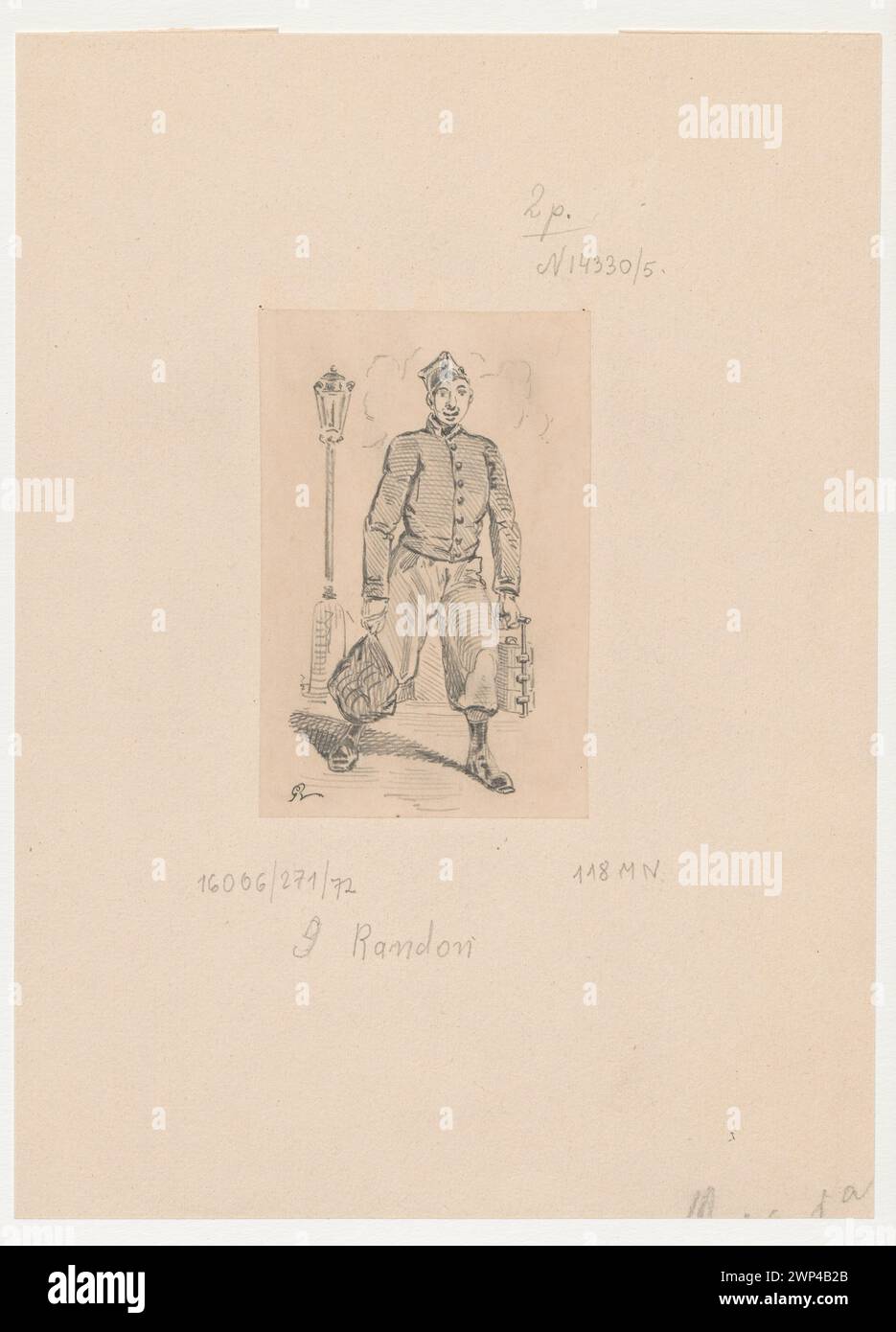 French infantry from the men; Randon, Gilbert (1814-1884); after 1860 ...