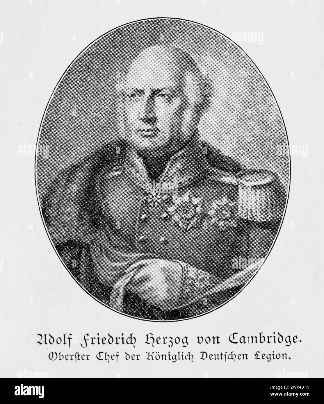 Field Marshal Adolf Friedrich Duke of Cambridge, Prince Adolphus ...