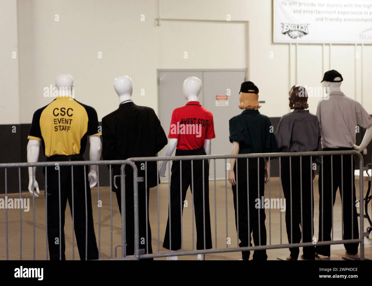 August 10 2011: Security personnel disguised as dummies during an ...