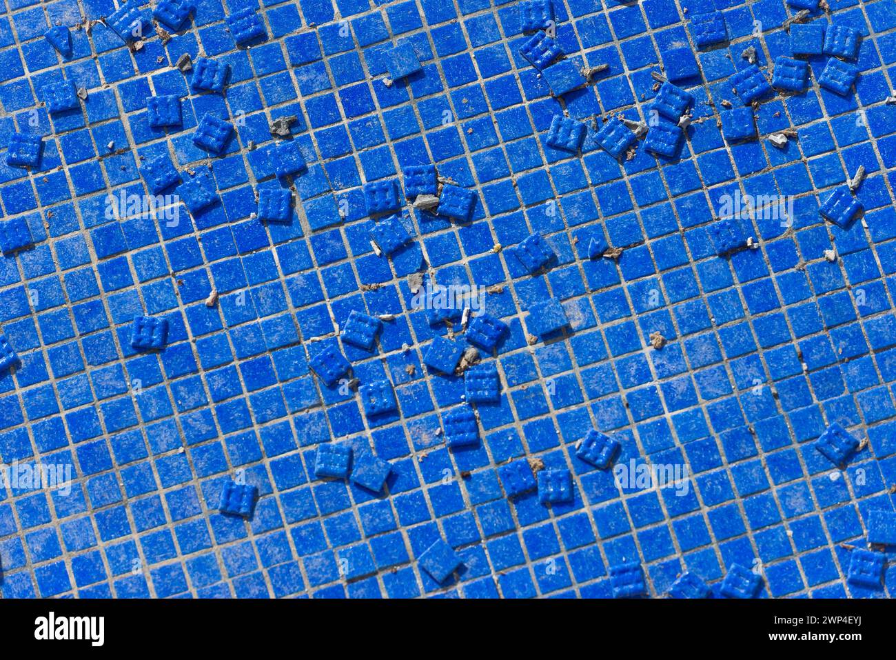 Blue tiles as texture, background, single, construction, building ...