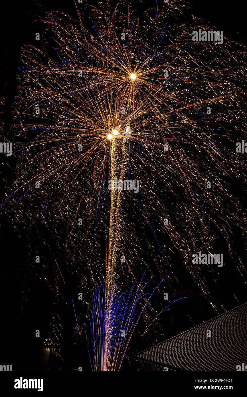 Fireworks are a class of low explosive pyrotechnic devices used for ...