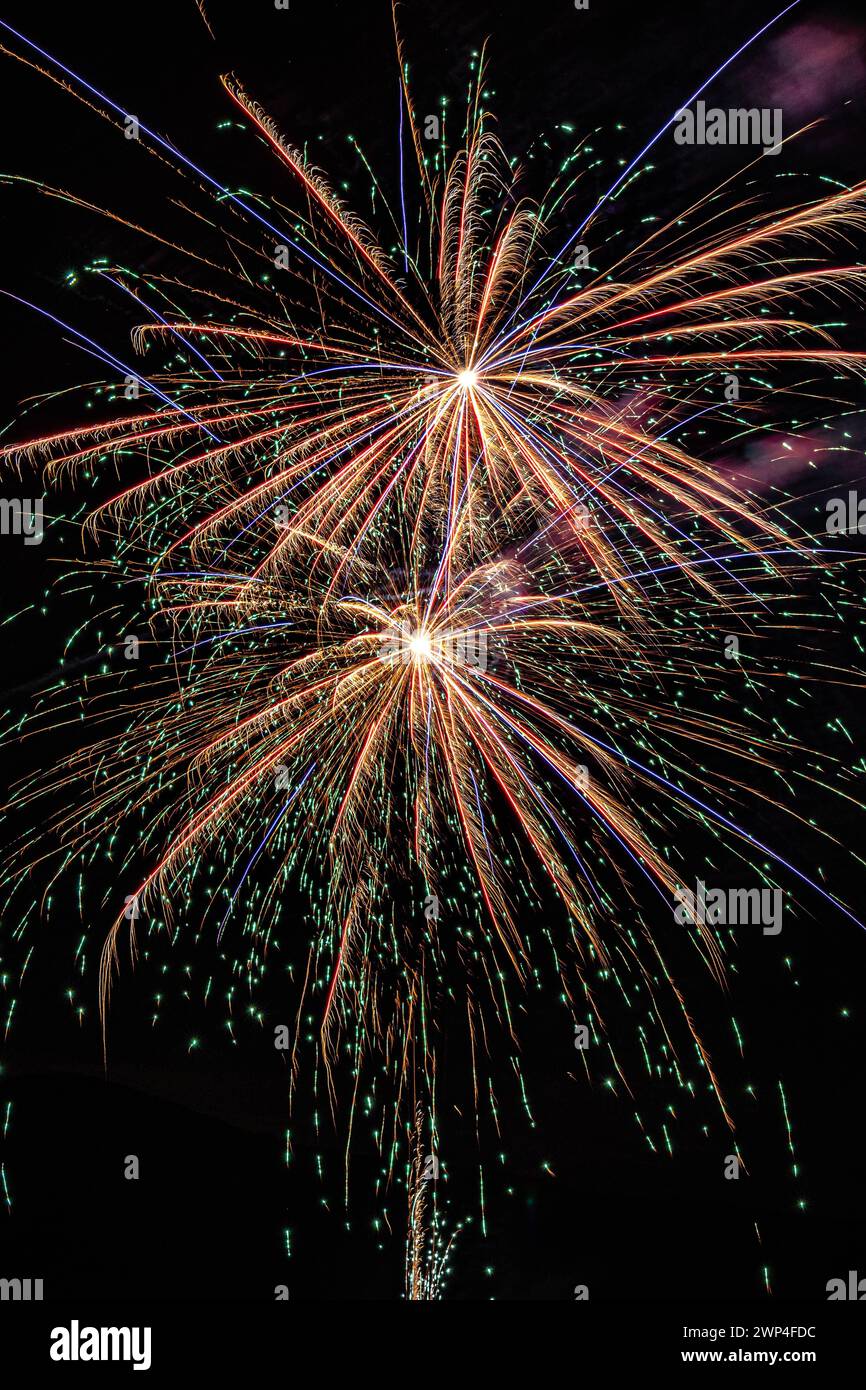 Fireworks are a class of low explosive pyrotechnic devices used for ...