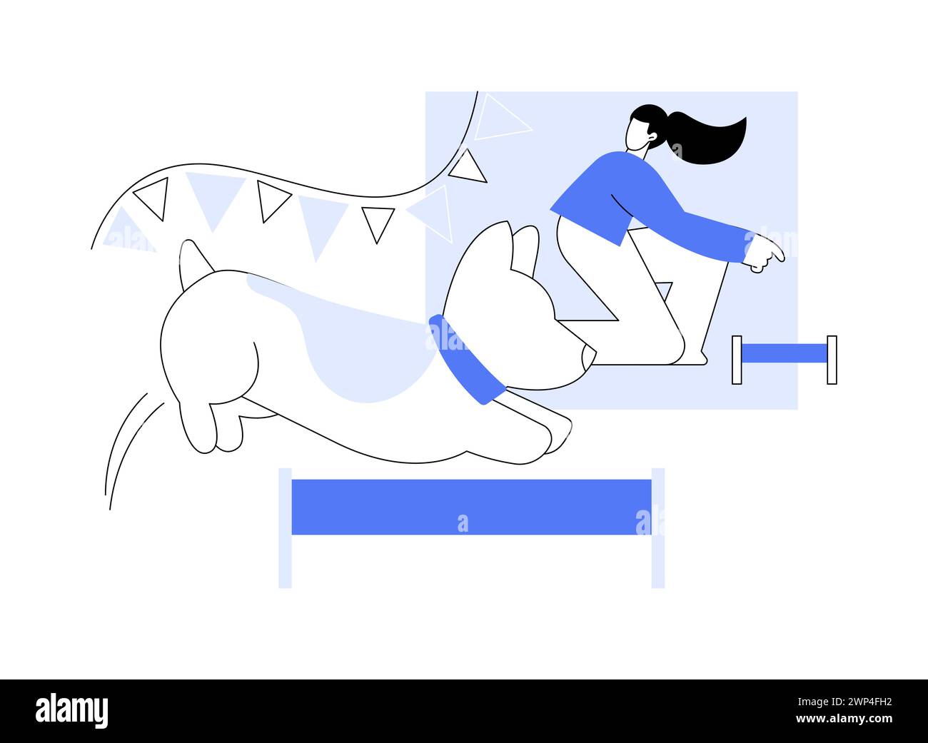 Competition day isolated cartoon vector illustrations Stock Vector ...