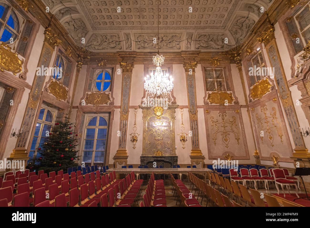 Mirabell palace marble hall salzburg hi-res stock photography and ...