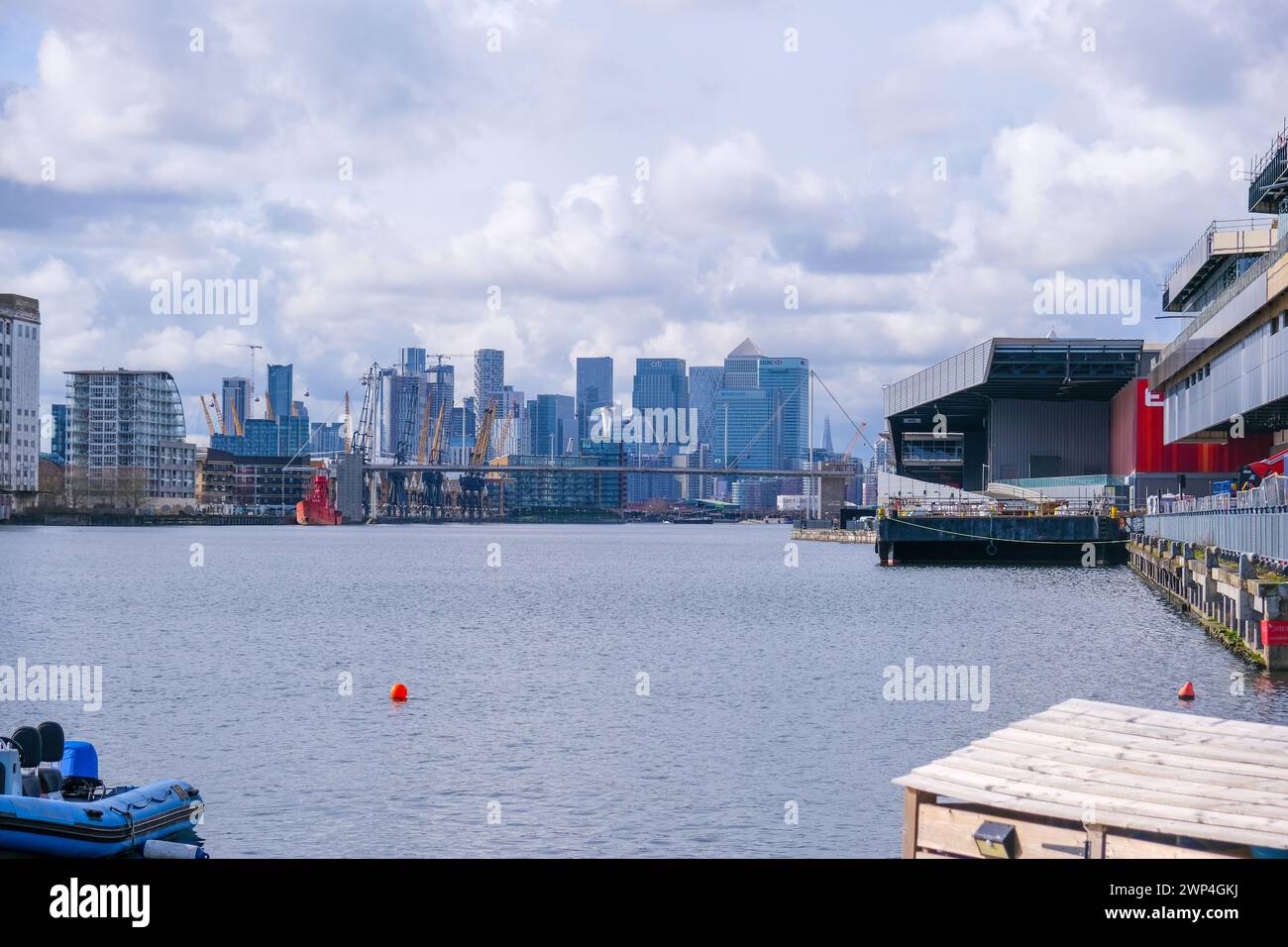 Excel London Riverside Thames View Snapshot Stock Photo - Alamy