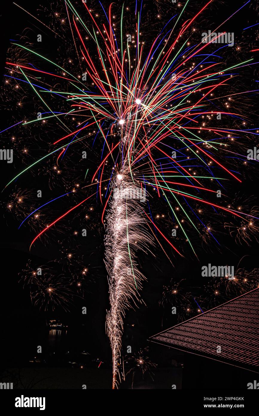 Fireworks are a class of low explosive pyrotechnic devices used for ...