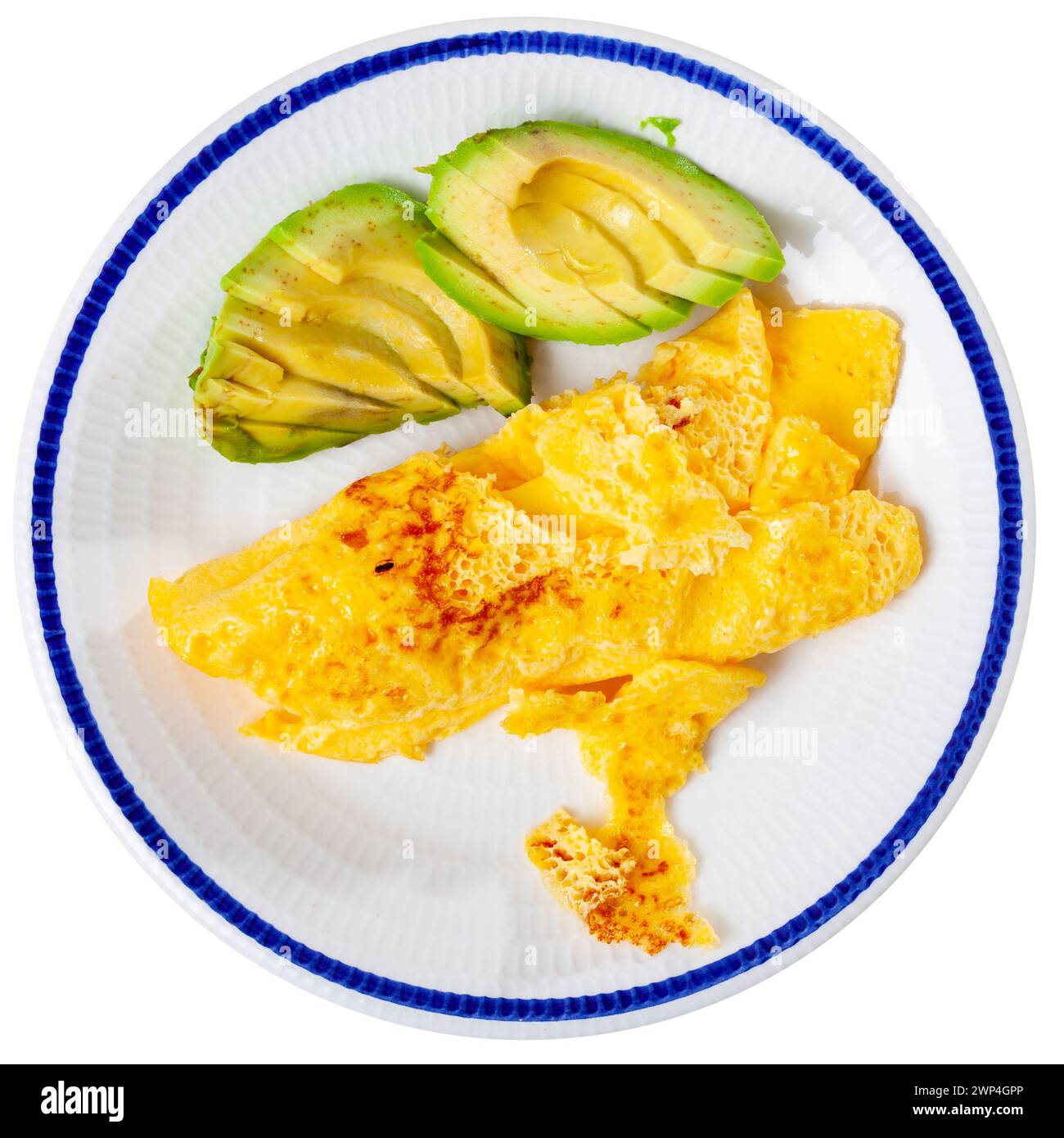 Spanish omelet traditional dish Cut Out Stock Images & Pictures - Alamy
