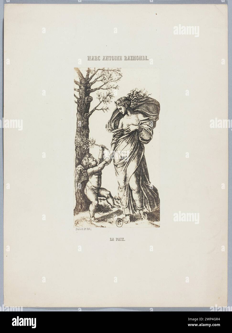 Figure photography:Rafael (1483-1520) - reproduction, Raimondi ...