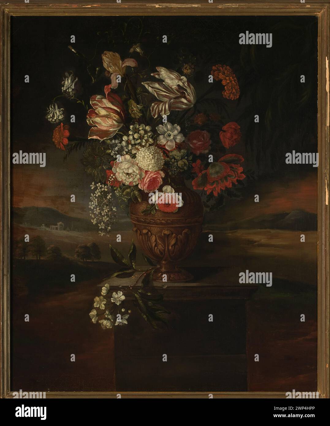 Vase of flowers painting 18th century hi-res stock photography and ...