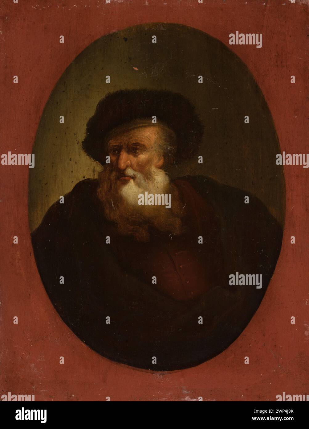 Old man facing left; Dietrich, Christian Wilhelm Ernst (1712-1774 ...