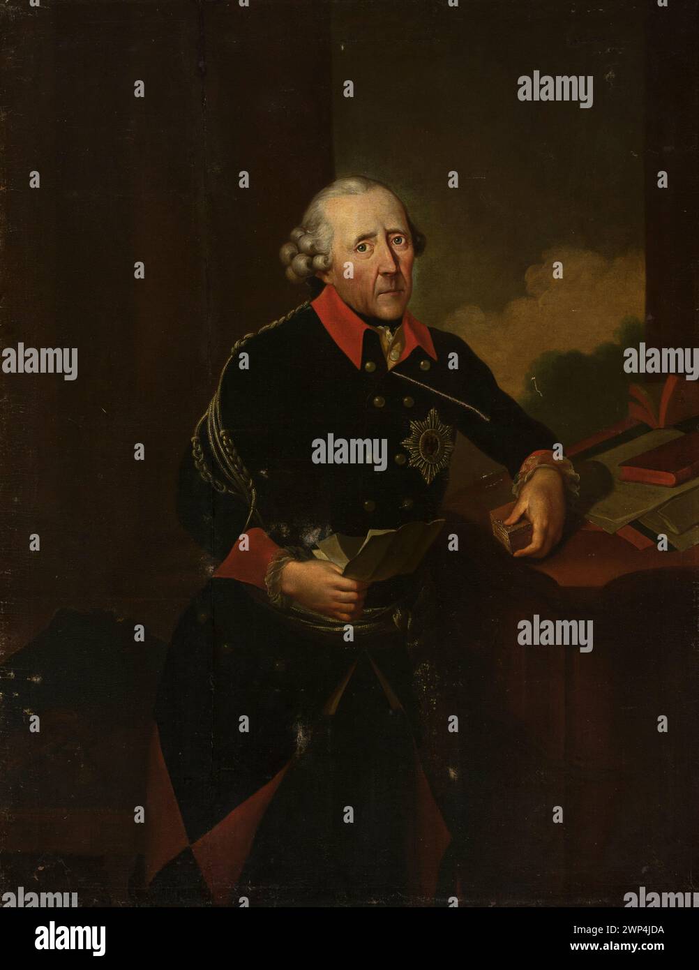 Fryderyk ii wielki krol prus 1712 1786 ikonografia hi-res stock ...