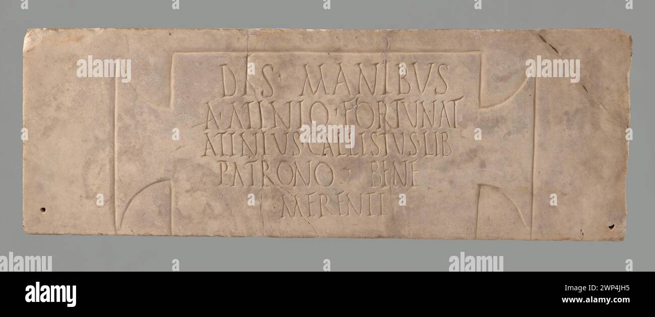 Tabula ansata hi-res stock photography and images - Alamy