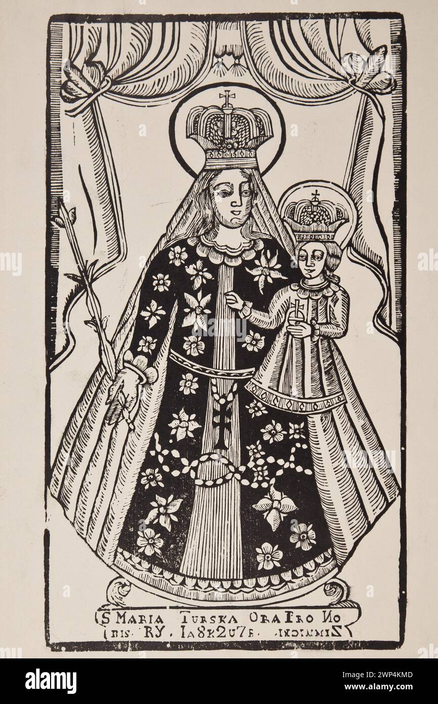 'Our Lady of Turska' by Jakub Zimnicki, before 1931, depicts Virgin ...