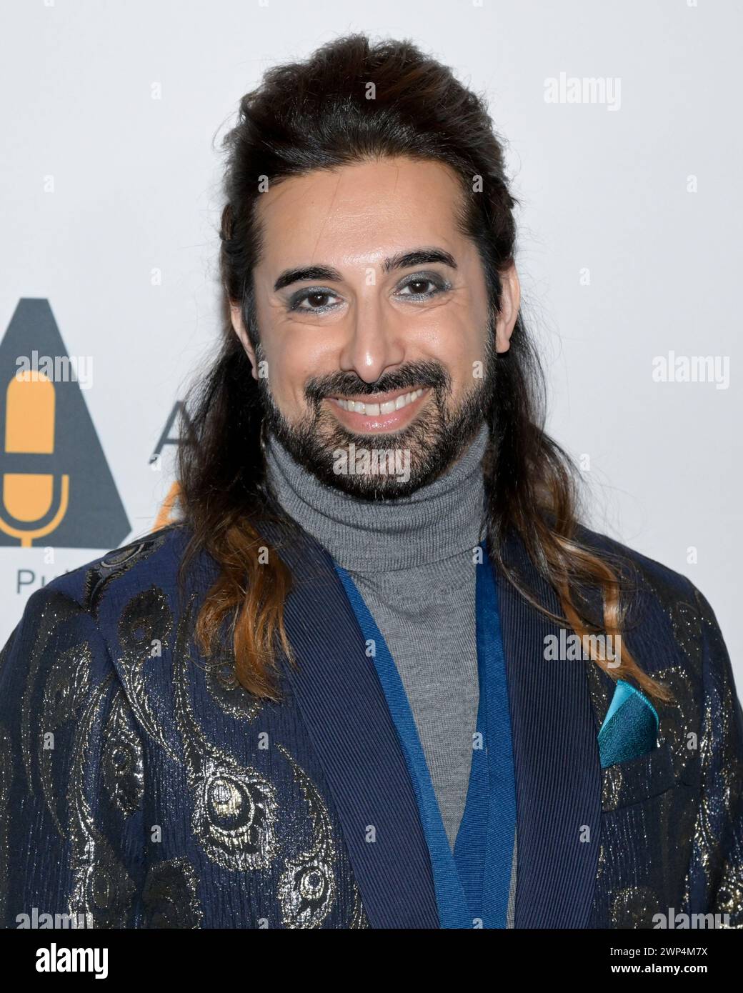 Hollywood, California, USA. 04th Mar, 2024. Vikas Adam. 2024 2024 Audie ...