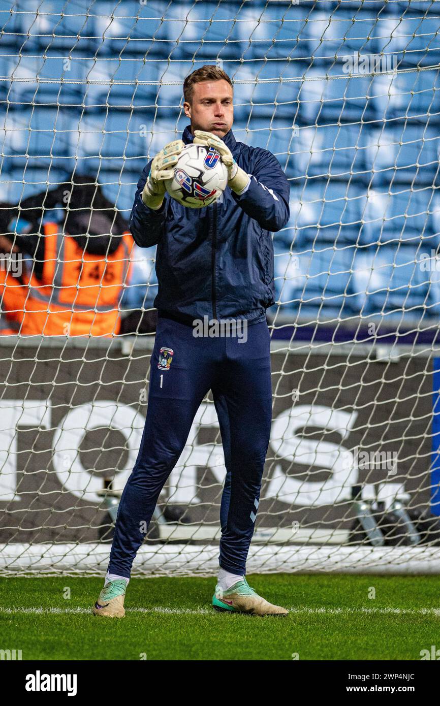 5th March 2024; Coventry Building Society Arena, Coventry, England; EFL ...