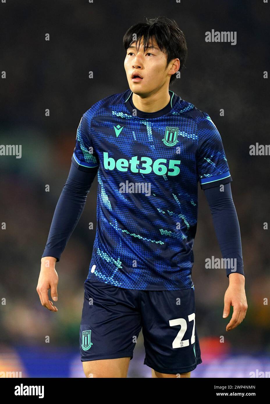 Stoke City's Bae Jun-Ho during the Sky Bet Championship match at Elland ...