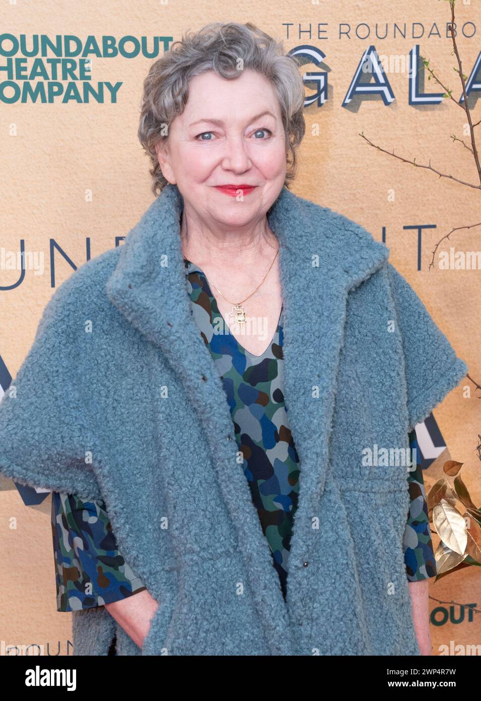 Julie White attends the Roundabout Theatre Company 2024 Gala at The Ziegfeld Ballroom in New ...