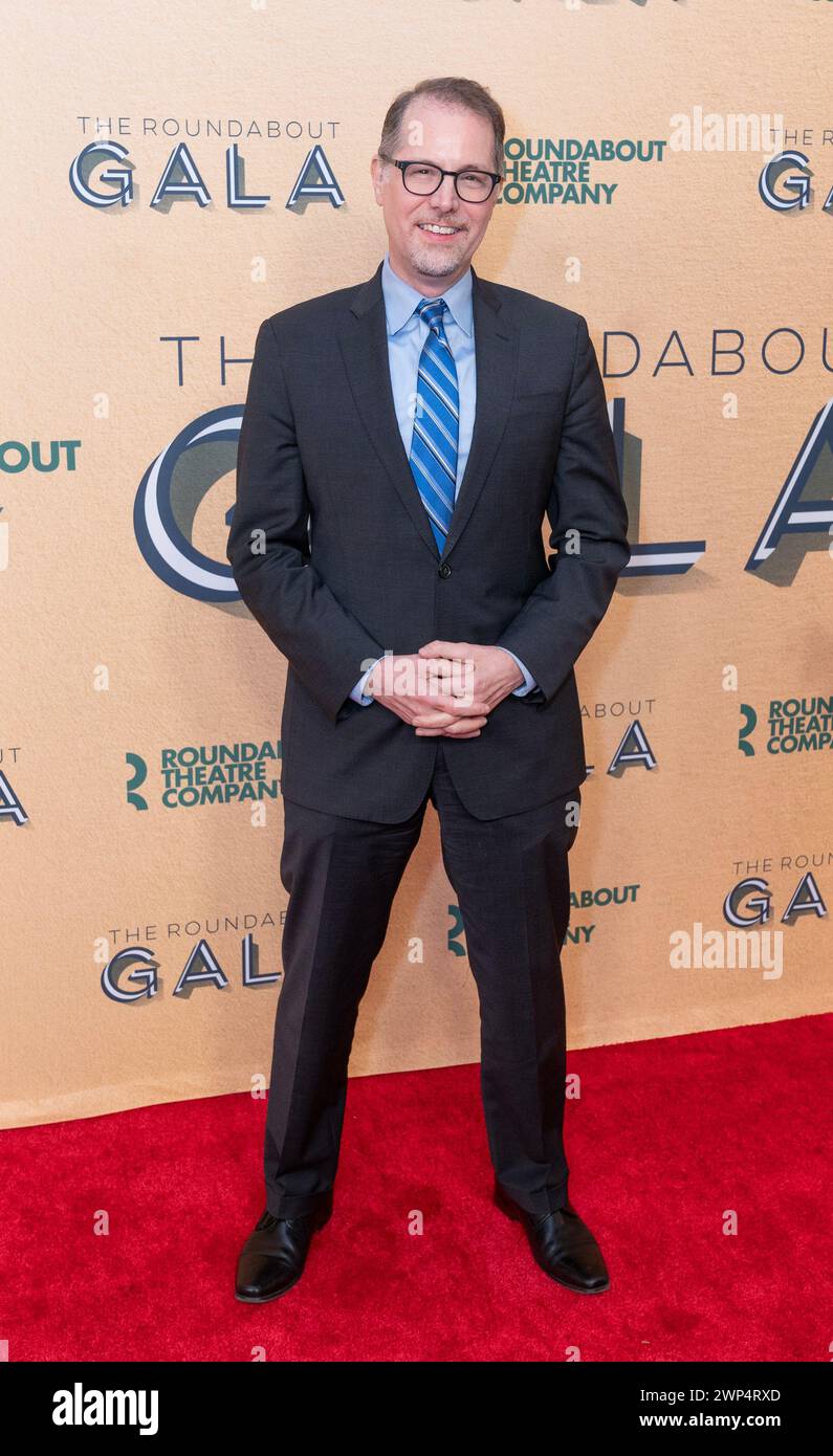 New York, USA. 04th Mar, 2024. Mark Levine attends the Roundabout ...