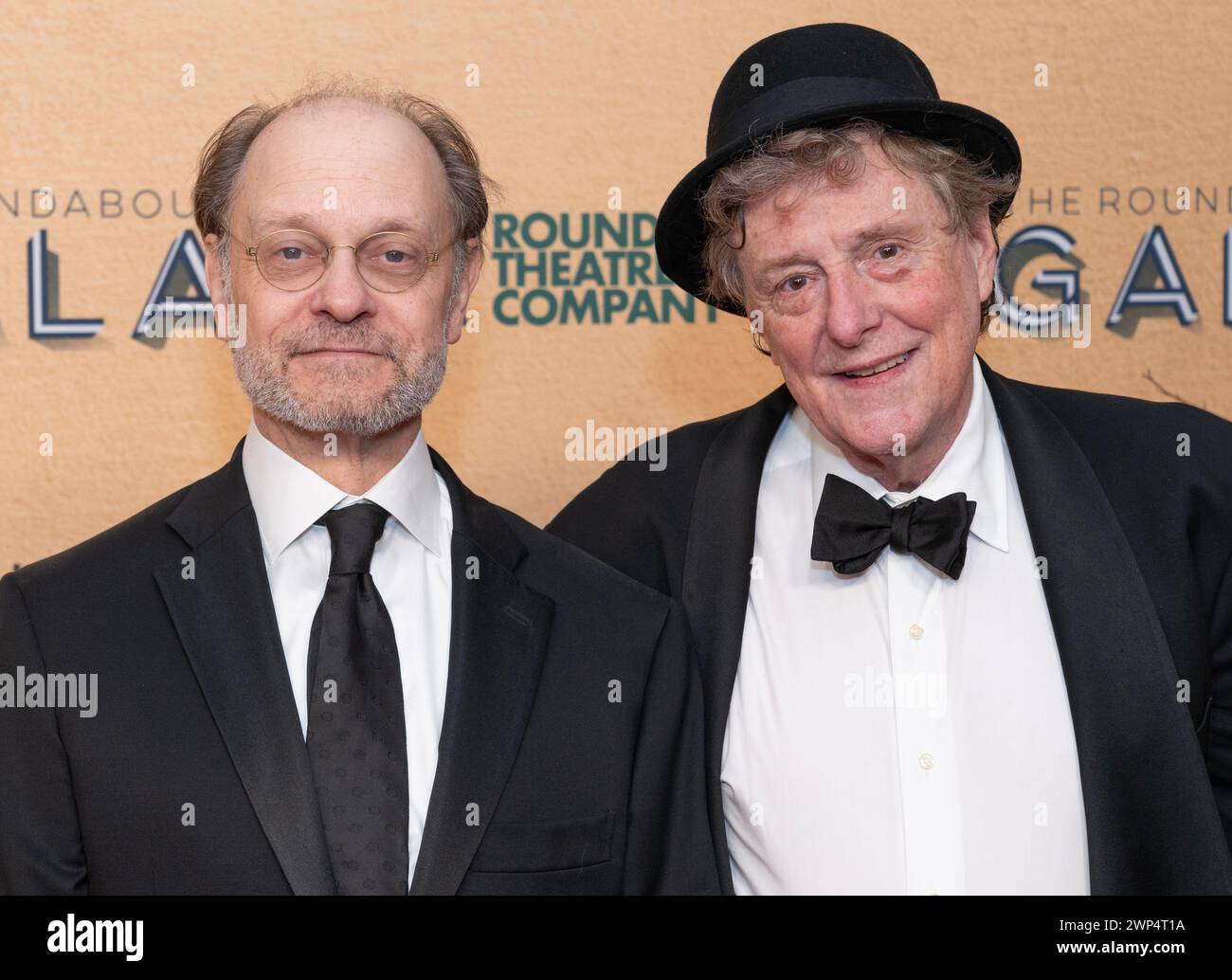 David Hyde Pierce and Brian Hargrove attend the Roundabout Theatre ...