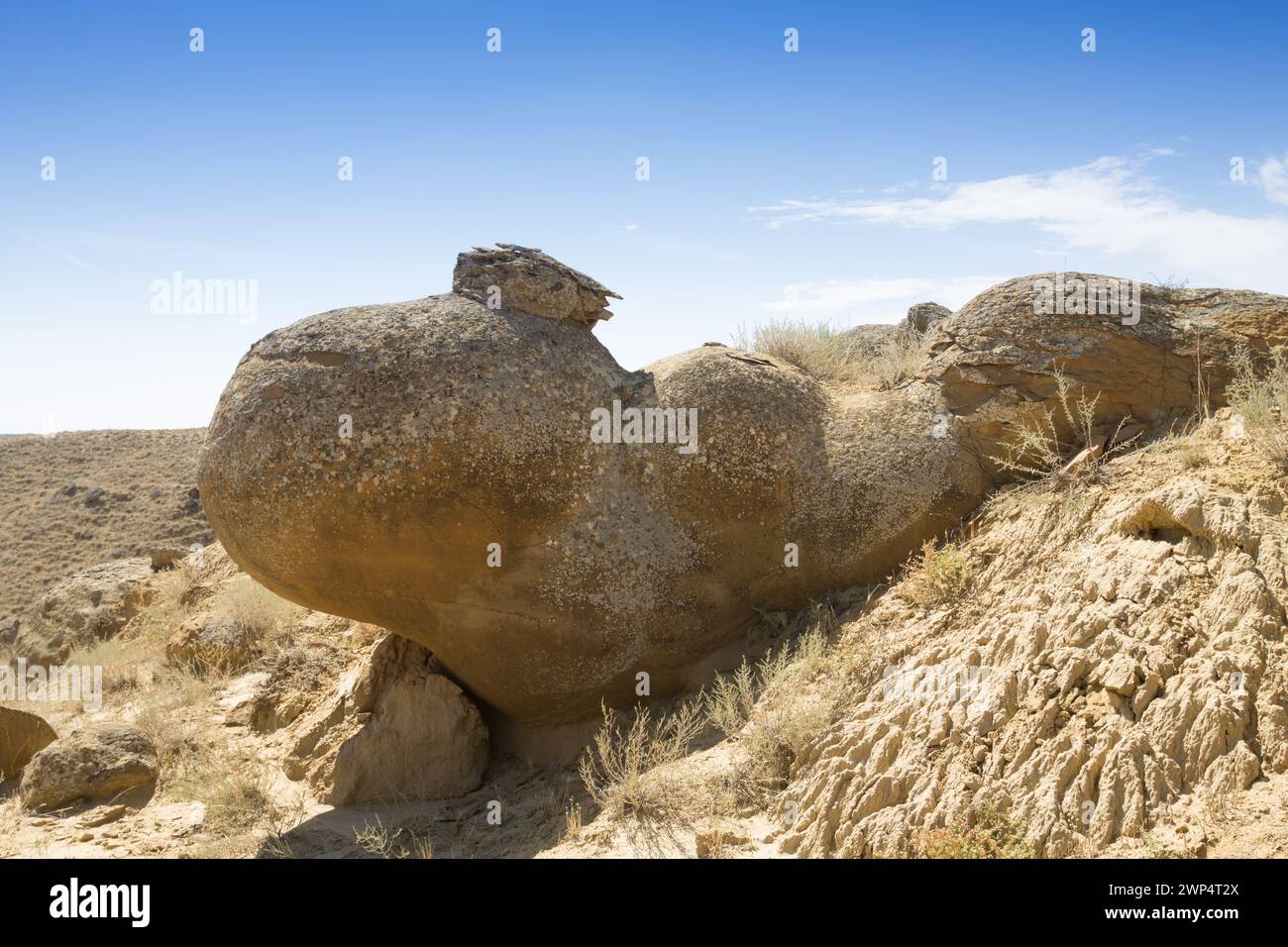 Valley of the spheres, Torysh, Mangystau region, Kazakhstan. Torysh ...