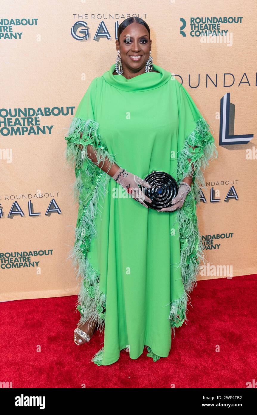 New York, USA. 04th Mar, 2024. Melba Wilson attends the Roundabout ...