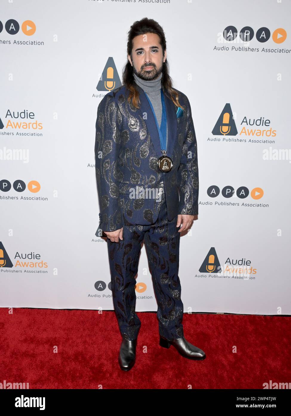 Hollywood, California, USA. 04th Mar, 2024. Vikas Adam. 2024 2024 Audie ...