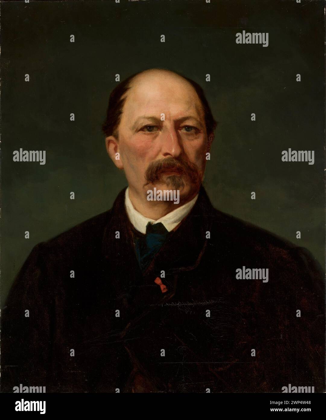 A portrait of Ksawery Branicki (1816-1879) painted by Leon Chapel (1826 ...